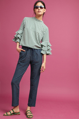 Triangle Tapered Pants | Anthropologie