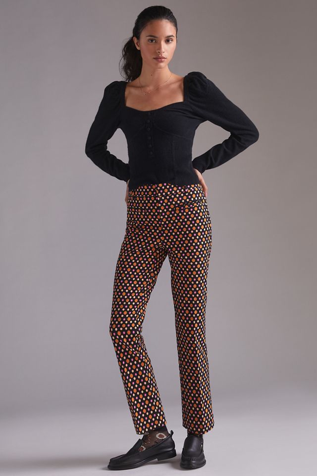 Maeve Kick Flare Trouser Pants | Anthropologie
