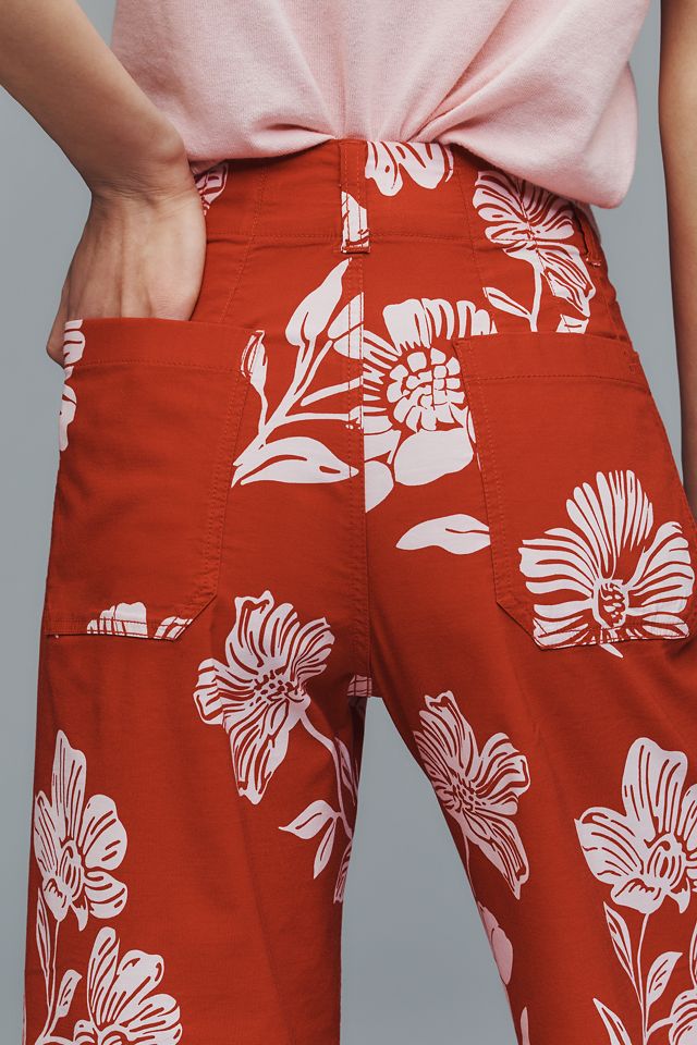 The Colette Magic Fabric Crop Wide-Leg Pants by Maeve | Anthropologie