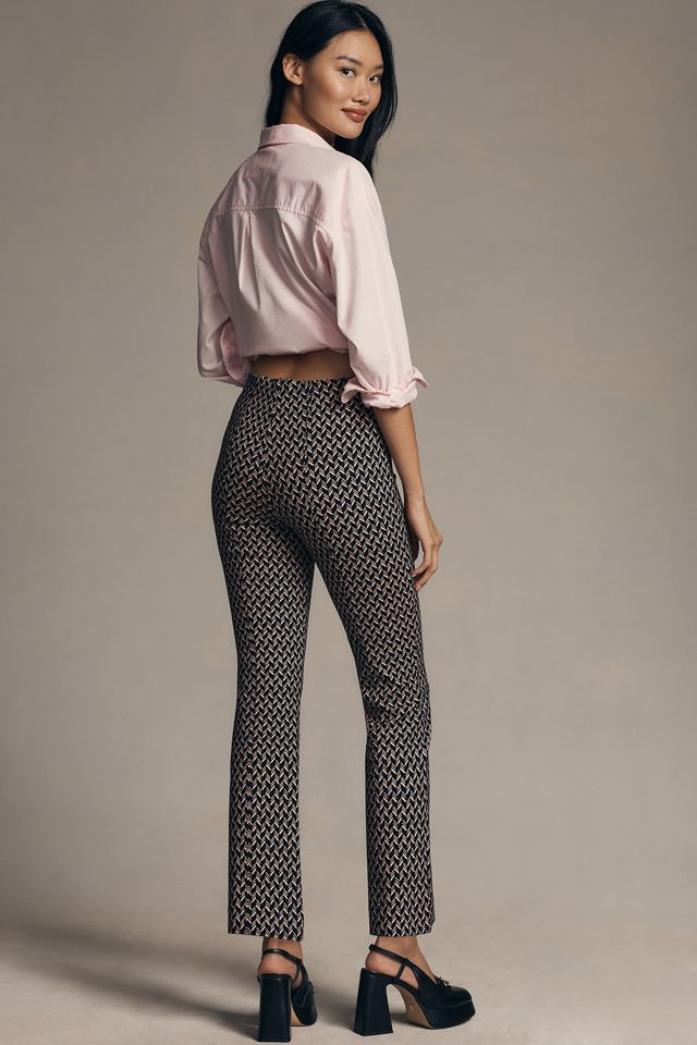 The Margot Kick-Flare Cropped Pants by Maeve | Anthropologie