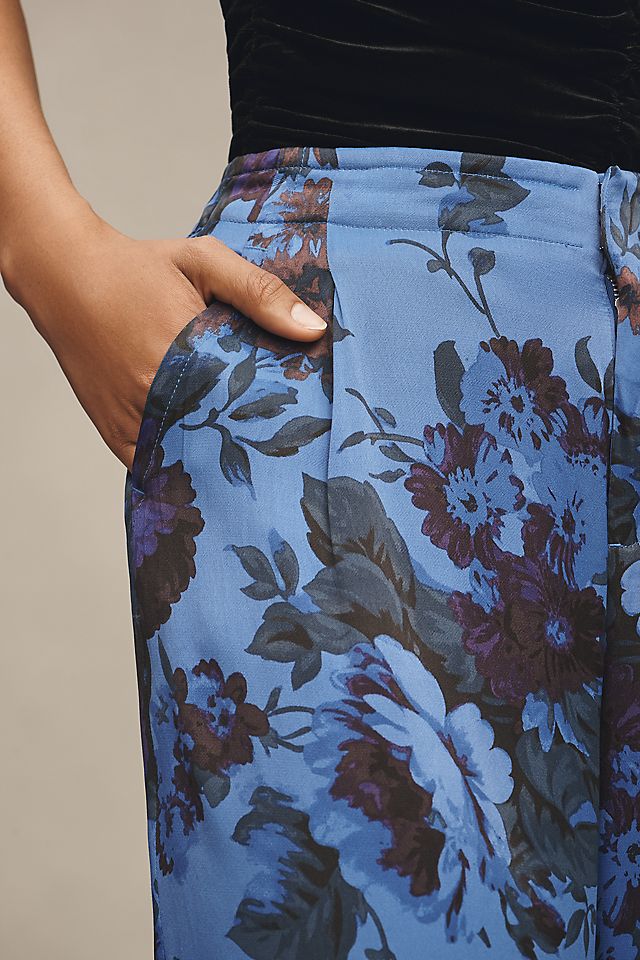 Maeve Printed Pull-On Pants | Anthropologie Maeve Printed Pull-On Pants | Anthropologie