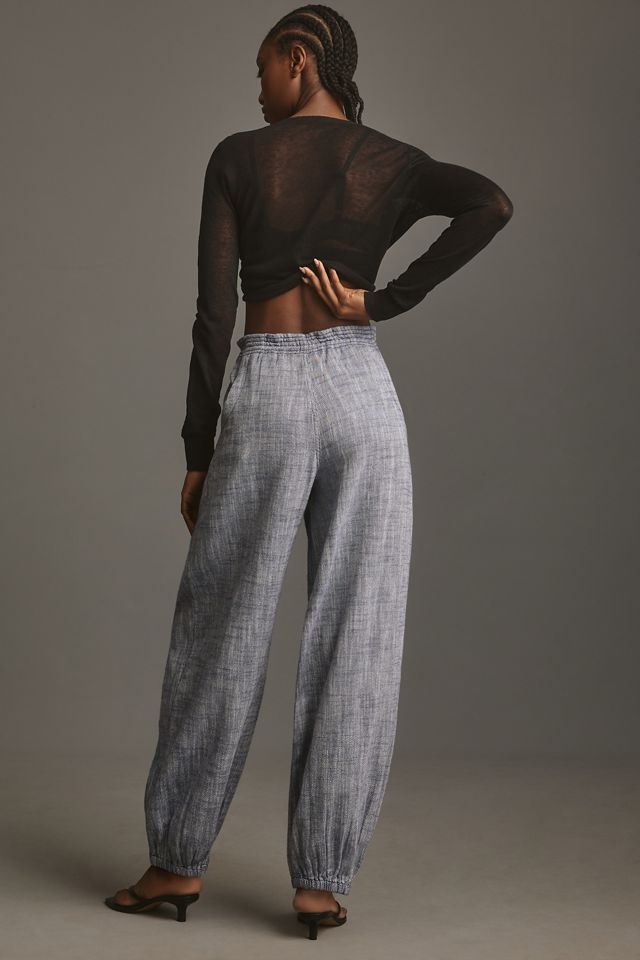 Pilcro Slub Twill Parachute Pants | Anthropologie