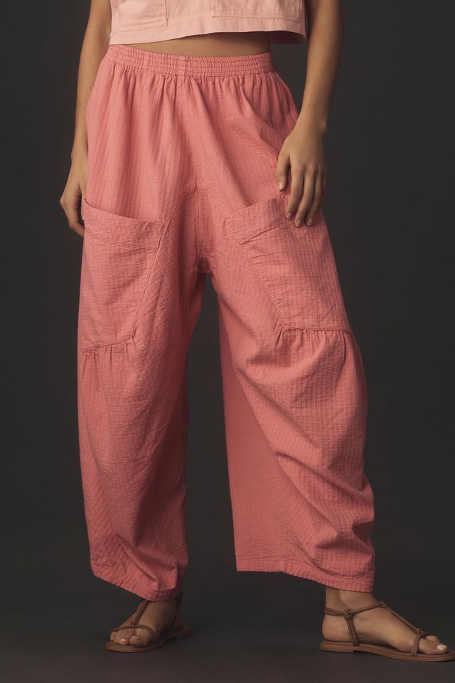 Pilcro Soft Barrel Pants | Anthropologie
