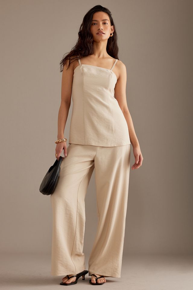 Nobody's Child Layla Wide-Leg Trousers | Anthropologie DE