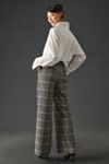 Exquise Plaid Trousers | Anthropologie