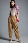 Exquise Barrel-Leg Chino Pants | Anthropologie
