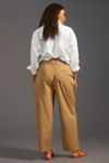Exquise Barrel-Leg Chino Pants | Anthropologie