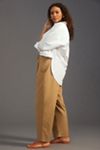 Exquise Barrel-Leg Chino Pants | Anthropologie