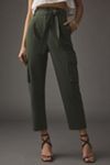 Exquise Belted Utility Pants | Anthropologie