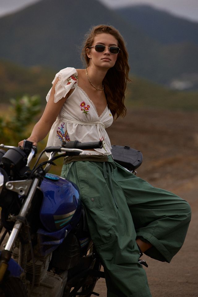 Pilcro Slouchy Fit Surplus Pants | Anthropologie