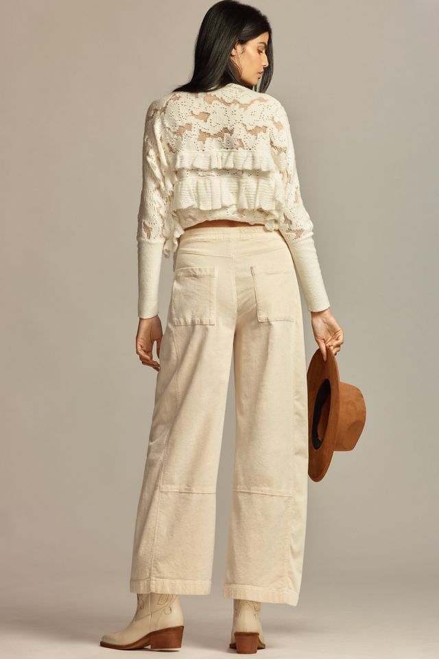 The Izzie Relaxed Pull-On Barrel Pants by Pilcro: Corduroy Edition ...