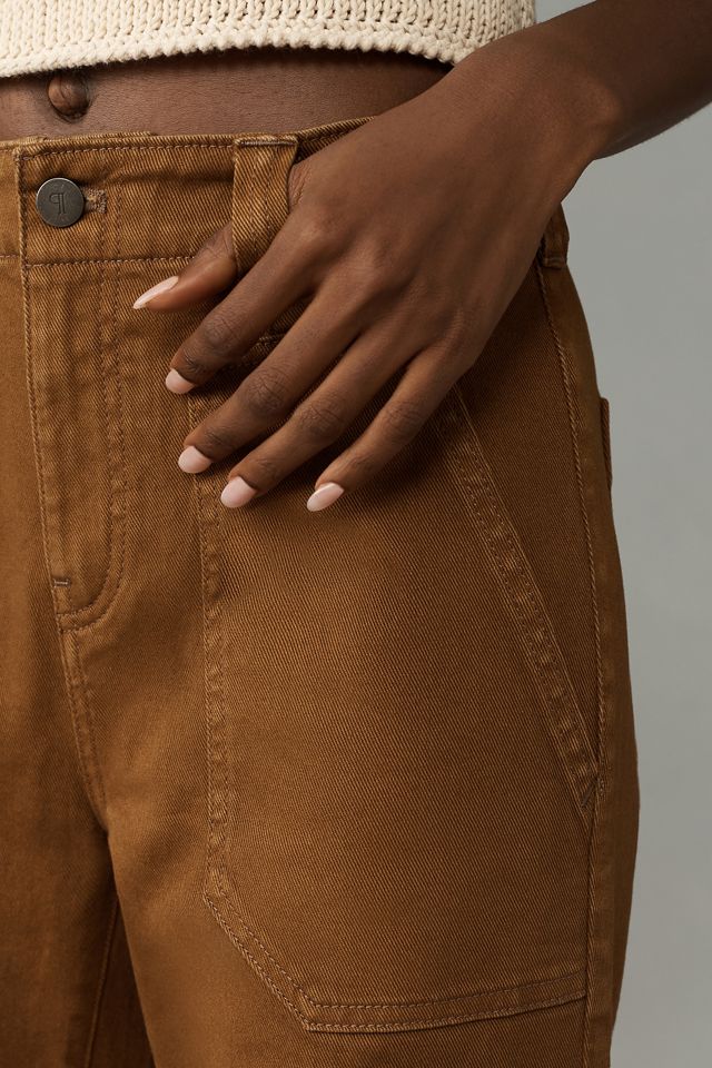 Pilcro The High Tide Slim Cuffed Pants | Anthropologie