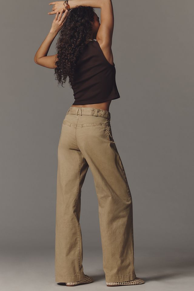 Pilcro Ace Full Slouch Pants | Anthropologie