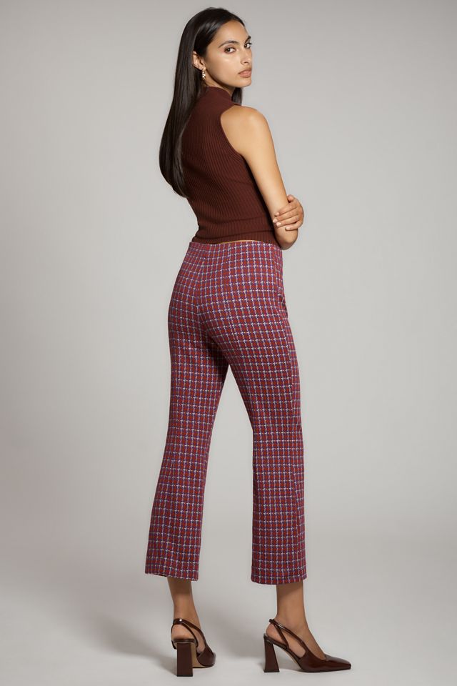 The Margot Kick-Flare Cropped Pants by Maeve | Anthropologie