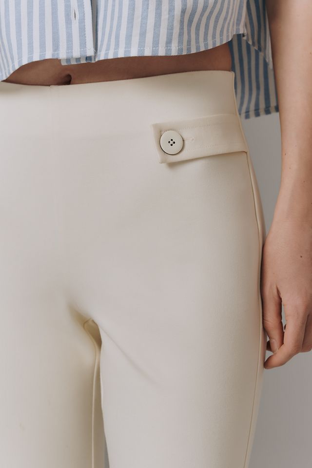 Poppy Kick-Flare Pull-On Pants by Maeve | Anthropologie