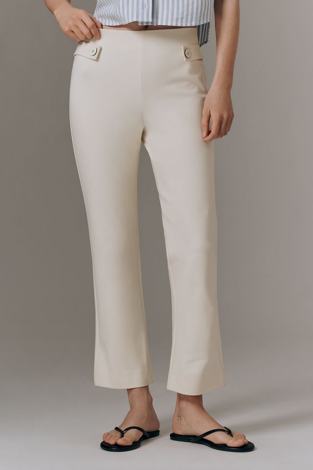 Poppy Kick-Flare Pull-On Pants by Maeve | Anthropologie