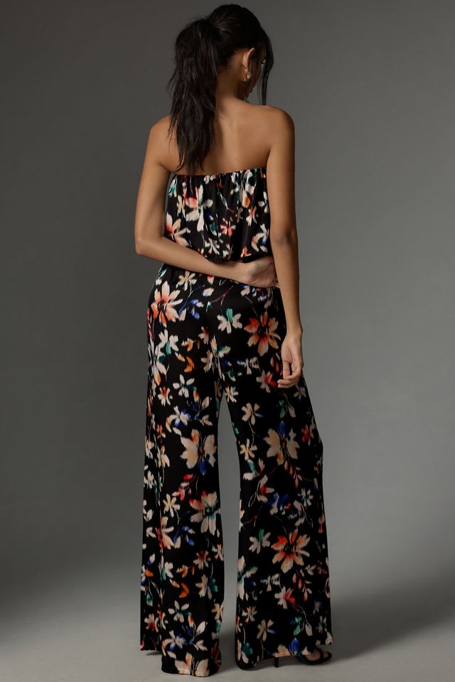 Corey Lynn Calter Strapless Printed Jumpsuit | Anthropologie