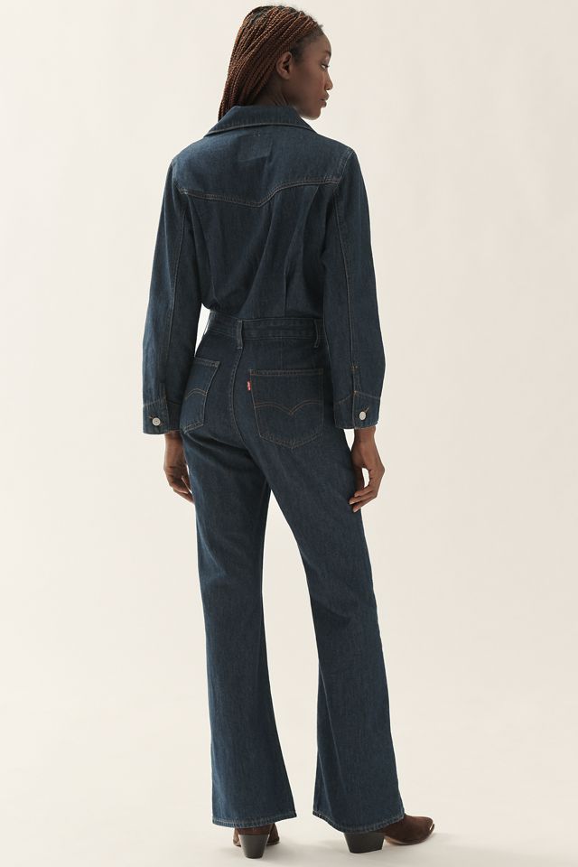 Levi's Western Denim Jumpsuit | Anthropologie