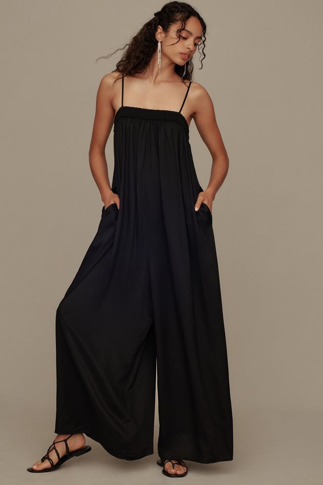 Maeve Waistless Wide-Leg Jumpsuit | Anthropologie