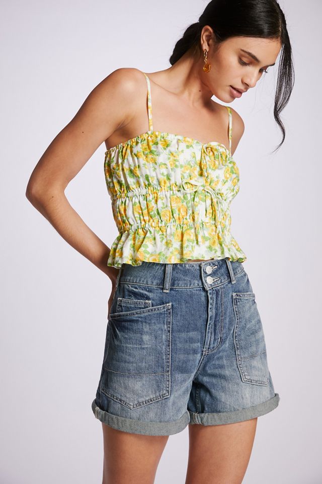 Pilcro The Wanderer Denim Shorts | Anthropologie