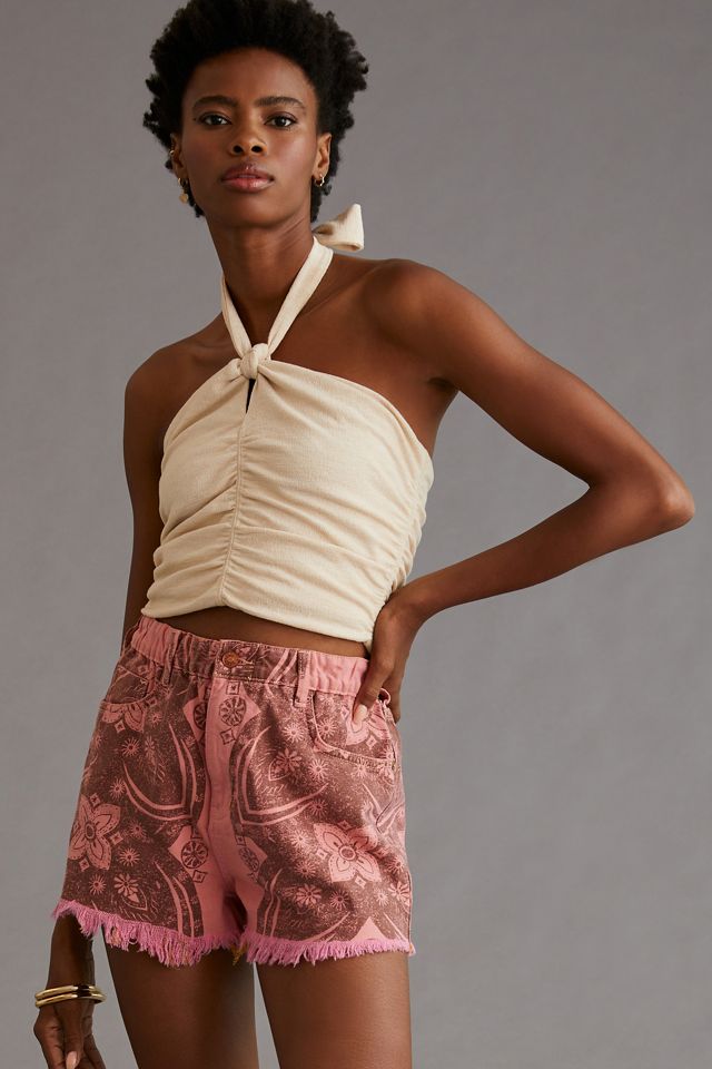 Pilcro Scrunchie Shorts | Anthropologie