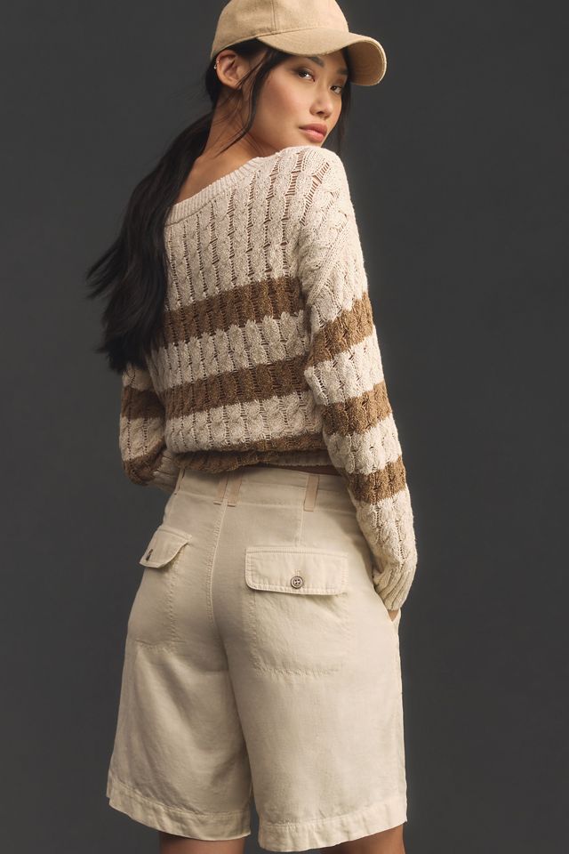 Pilcro Bermuda Cargo Shorts | Anthropologie