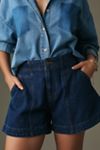 Pilcro Skirty Denim Shorts | Anthropologie