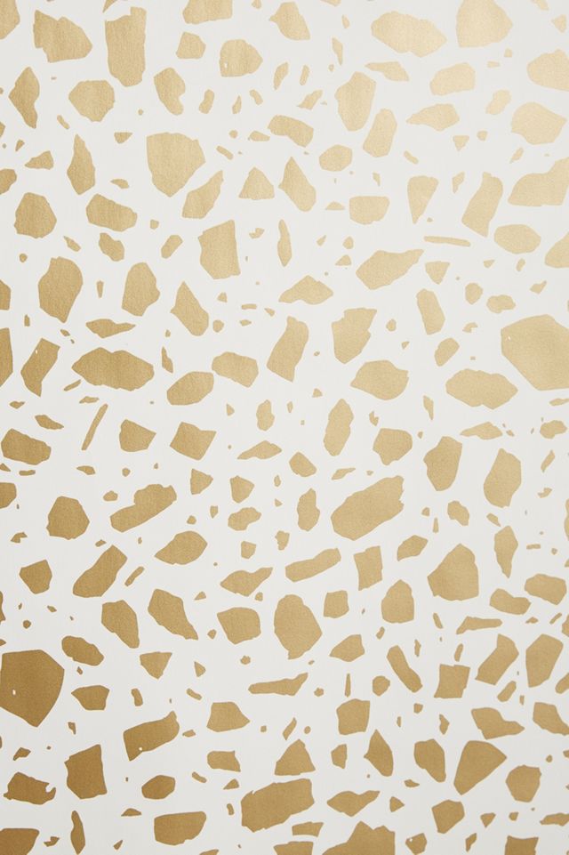 Ibo Gold Wallpaper | Anthropologie