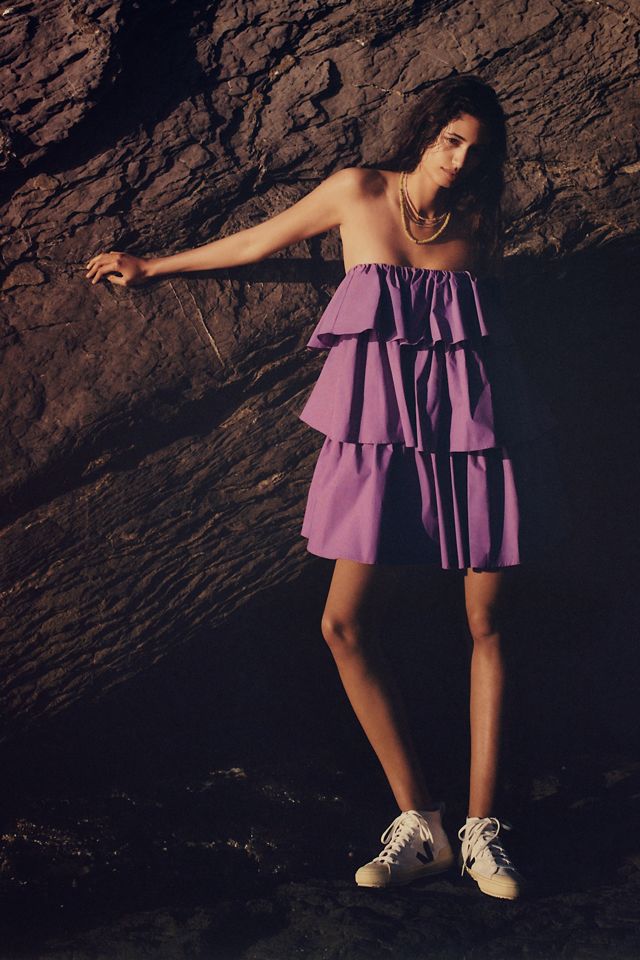 Corey Lynn Calter Balbina Strapless Mini Dress | Anthropologie