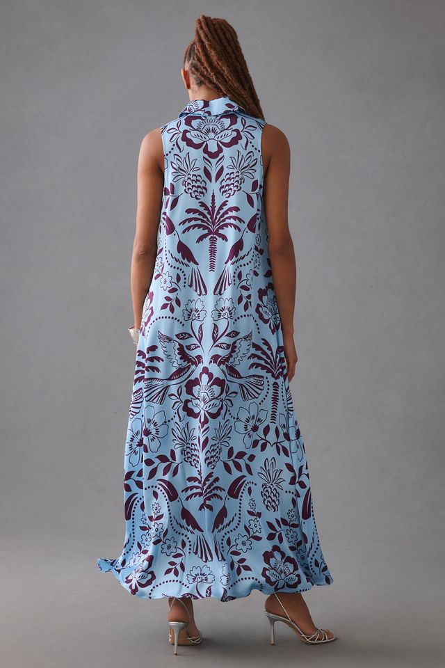 Corey Lynn Calter Sleeveless Shirt Dress | Anthropologie