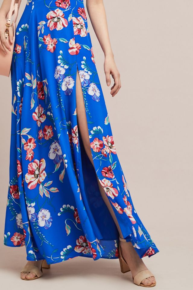 St. Croix Silk Maxi Dress | Anthropologie