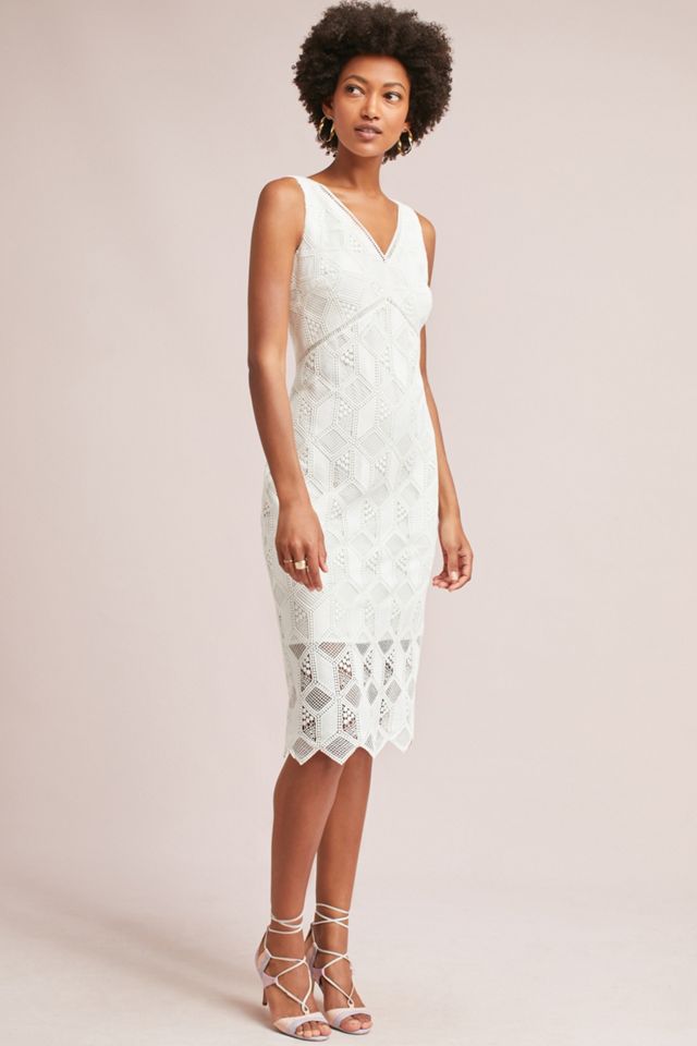 Eleora Lace Column Dress | Anthropologie