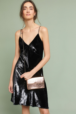 Mira Velvet Wrap Dress | Anthropologie