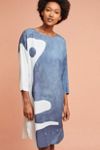 Abstract Face Tunic Dress | Anthropologie