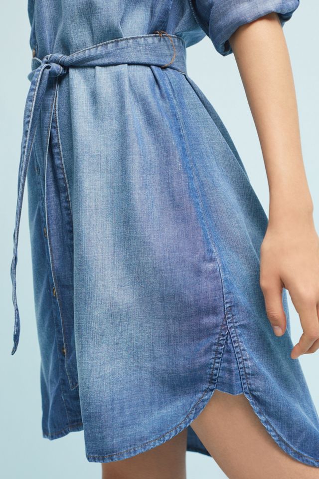 Cloth & Stone Chambray Shirt Dress | Anthropologie