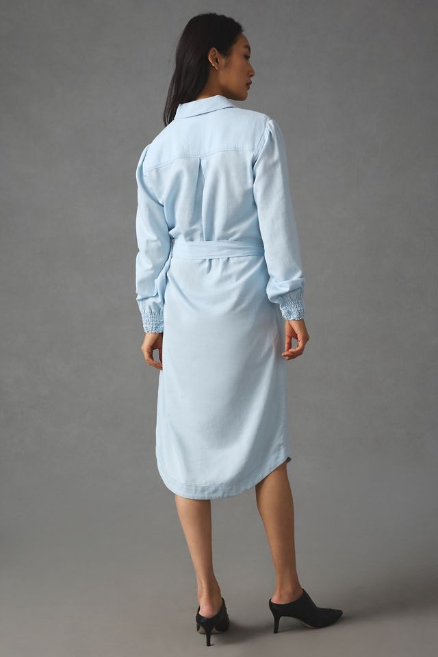 Cloth & Stone Belted Shirt Dress | Anthropologie