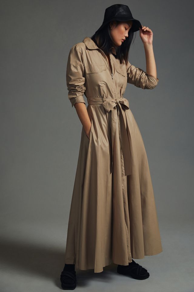 Samant Chauhan Long-Sleeve Shirt Dress | Anthropologie