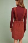 Embroidered Pinafore Dress | Anthropologie