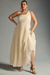 Forever That Girl One-Shoulder Pleated Dress | Anthropologie