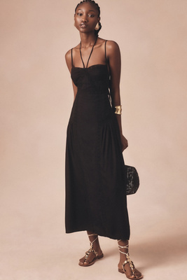 Forever That Girl Sleeveless Lace Midi Dress | Anthropologie