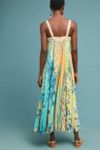 Pleated Fish Maxi Dress | Anthropologie