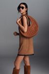 By Anthropologie Faux Suede Shell Mini Dress | Anthropologie