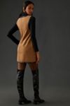 By Anthropologie Faux Suede Shell Mini Dress | Anthropologie