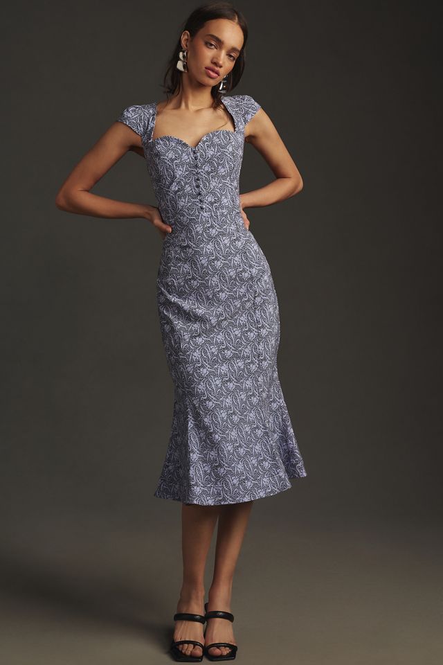 The Cecily Fit & Flare Sweetheart Dress by Maeve | Anthropologie