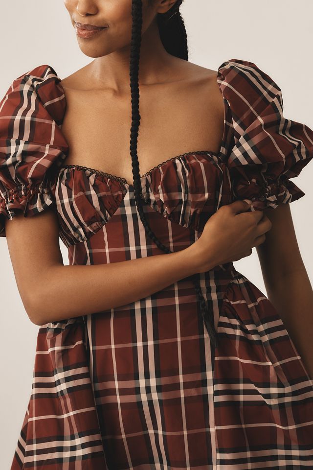 Maeve Puff Mini Dress | Anthropologie UK