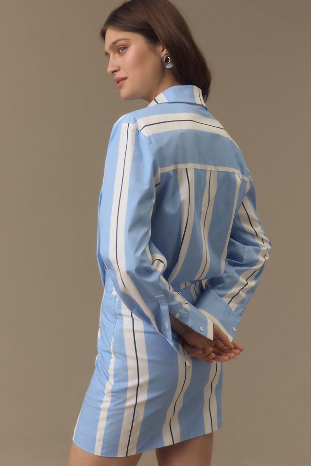 Grey Lab Mini Shirt Dress | Anthropologie