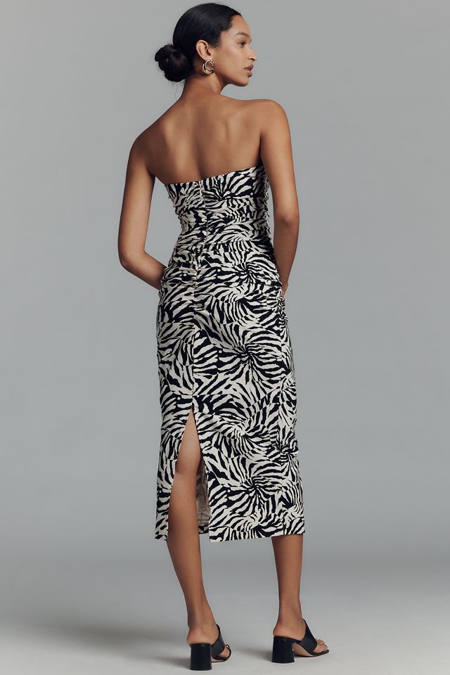 The Soleil Slim Strapless Ruched Dress: Magic Fabric Edition ...