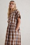 Kate Sheridan Check Midi Dress | Anthropologie UK