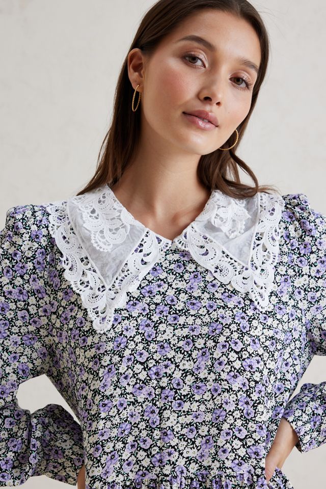 Y.A.S Fia Floral Midi Dress | Anthropologie UK