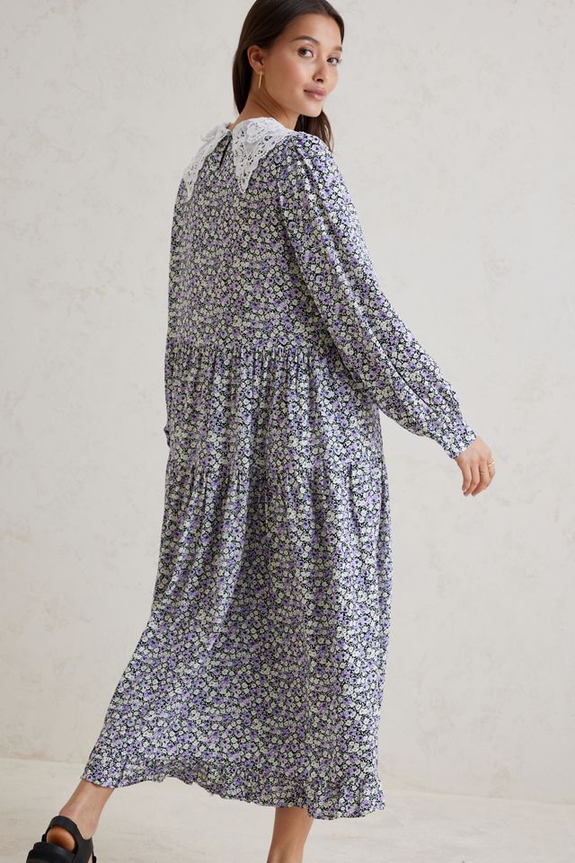 Y.A.S Fia Floral Midi Dress | Anthropologie UK